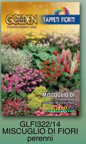 Flowers- Mixture of perennials GLFI 322-14 :: Italian Garden Seeds